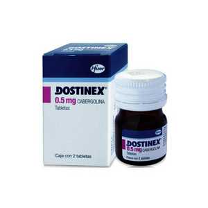Dostinex 0.5mg caja con 2 tabletas | Mejor Precio