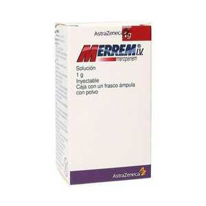 Merrem I.V. 1g caja 10 frascos ámpula | Vitau