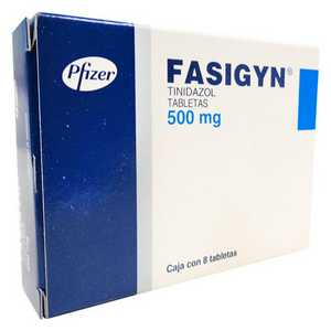 Fasigyn 500mg caja con 8 tabletas | Vitau