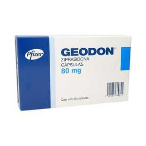 Geodon 80mg caja con 28 cápsulas | Mejor Precio