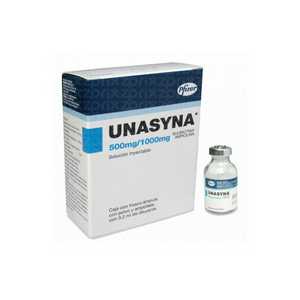Unasyna 500/ 1000 mg caja con 1 frasco ámpula de 3.2ml solución ...