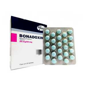 Bonadoxina 25mg/50mg caja 25 tabletas | Mejor Precio en Vitau
