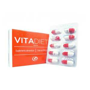 Vitadiet Suplemento Alimenticio caja con 30 cápsulas | Mejor Precio en ...