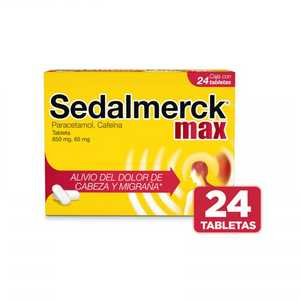 Sedalmerck MAX 24 tabletas | Mejor Precio