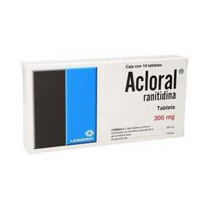 Acloral 300mg caja con 10 tabletas | Mejor Precio