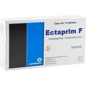 Ectaprim F 160/800mg caja con 14 tabletas | Mejor Precio