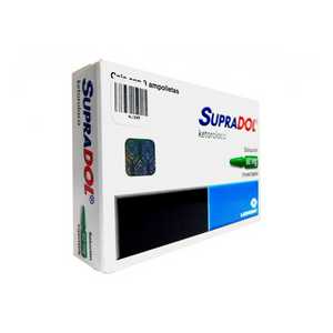 Supradol Im 60mg caja con 3 ampolletas de 1ml solución inyectable ...