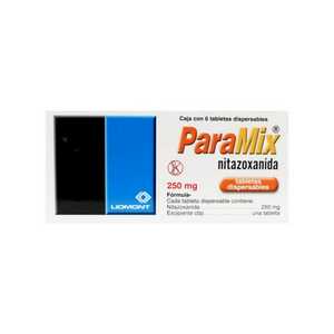Paramix 250mg caja con 6 tabletas | Mejor Precio en Vitau