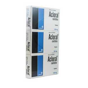 Acloral 150mg 3 cajas con 20 tabletas | Mejor Precio