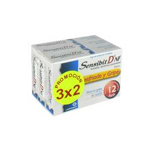 Sensibit D Nf 3 cajas con 12 cápsulas de cada una | Mejor Precio