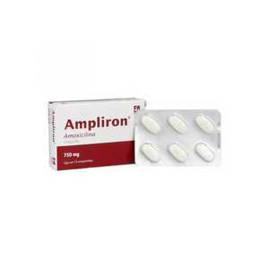 Ampliron 750mg caja con 12 comprimidos | Mejor Precio