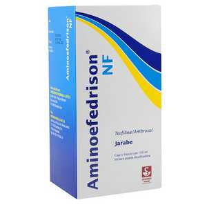 Aminoefedrison Nf caja con 1 frasco de 150ml jarabe | Mejor Precio