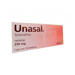 Unasal 250mg caja con 10 tabletas | Mejor Precio