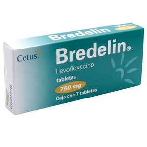 Bredelin 750mg caja con 7 tabletas | Mejor Precio