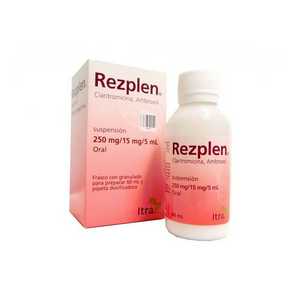 Rezplen 250mg/15mg/5ml caja 1 frasco 60ml | Mejor Precio