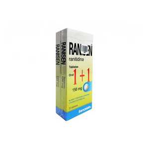 Ranisen 150mg 2 cajas con 20 comprimidos de cada una | Mejor Precio