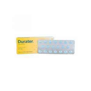 Durater 20mg caja 20 comprimidos | Mejor Precio