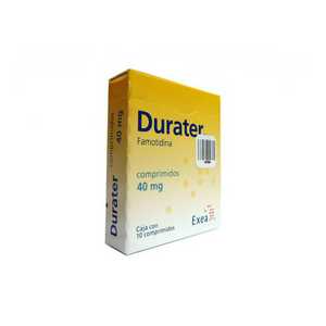Durater 40mg caja 10 comprimidos | Mejor Precio
