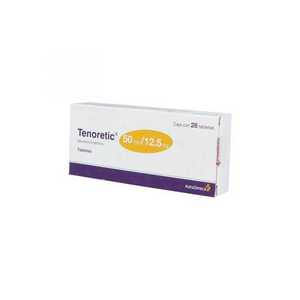 Tenoretic 50mg/12.5mg caja con 28 tabletas | Mejor Precio