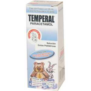 Temperal Pediátrico 100mg/1ml caja 1 frasco 20ml | Mejor Precio