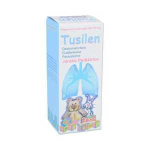 Tusilen pediátrico 150mg/1.2g/3g caja con 1 frasco de 118ml jarabe ...