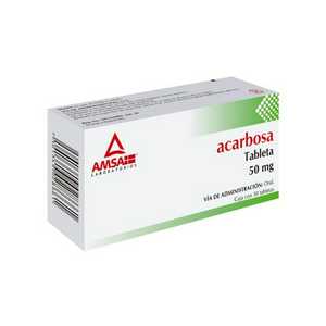 Acarbosa 50mg caja con 30 tabletas | Mejor Precio