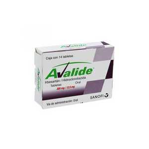 Avalide 300mg/12.5mg caja con 14 tabletas | Mejor Precio