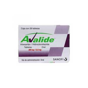 Avalide 300mg/12.5mg caja con 28 tabletas | Mejor Precio