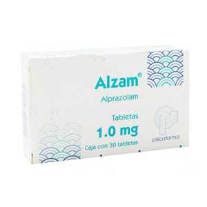 Alzam 1.0mg caja 30 tabletas | Mejor Precio