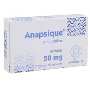 Anapsique 50mg caja 20 tabletas | Mejor Precio en Vitau