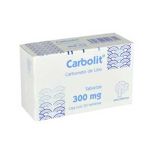 Carbolit 300mg caja 50 tabletas | Mejor Precio