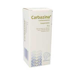 Carbazina 2g caja con 1 frasco de 120ml | Mejor Precio