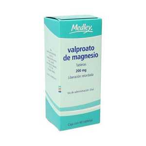 Valproa Magnesio 200 mg caja 40 tabletas | Mejor Precio en Vitau