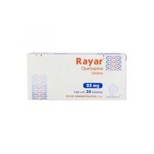 Rayar 25mg caja con 30 tabletas | Mejor Precio en Vitau