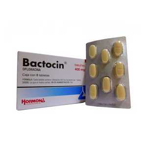 Bactocin 400mg caja con 8 tabletas | Mejor Precio