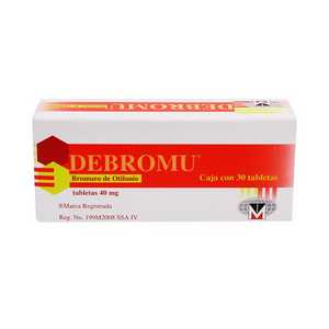 Debromu 40mg caja 30 tabletas | Mejor Precio en Vitau