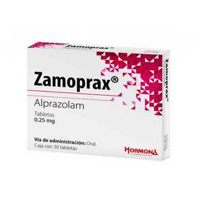 Zamoprax 0.50 mg caja 30 tabletas | Vitau - Farmacia en línea