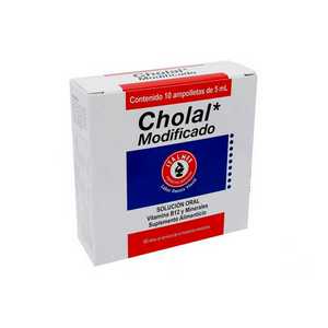 Cholal Modif Oral Caja Con 10 Ampolletas De 5ml | Vitau - Farmacia en línea