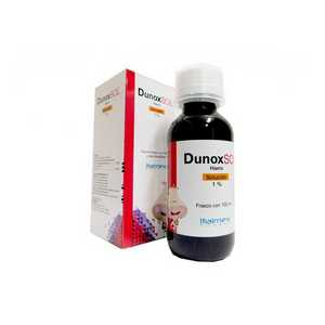 Dunox 0.01 caja con 1 frasco de 100ml | Vitau - Farmacia en línea