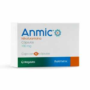 Anmic 100 mg caja con 40 cápsulas | Mejor Precio en Vitau