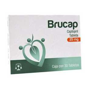 Brucap 25mg caja con 30 tabletas | Mejor Precio