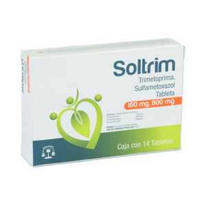 Soltrim 160/800mg caja con 14 tabletas | Vitau