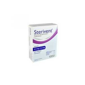 Sterivent 0.5mg/2.5mg caja con 10 ampolletas de 2.5ml | Mejor Precio