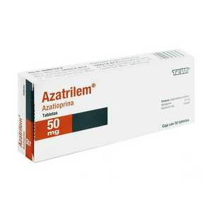 Azatrilem 50 mg caja con 50 tabletas | Mejor Precio
