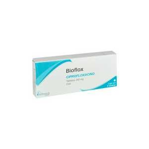 Bioflox 250mg caja con 8 tabletas | Mejor Precio