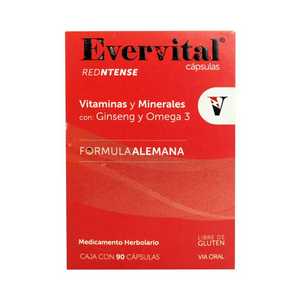Evervital Men caja con 30 cápsulas | Mejor Precio