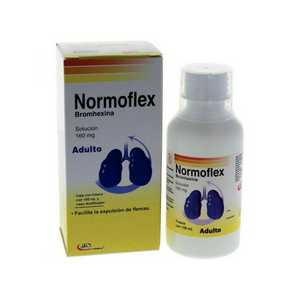 Normoflex Adulto 160mg caja con 1 frasco de 100ml | Vitau