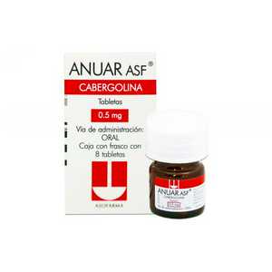 Anuar Asf 0.5mg caja con frasco 8 tabletas | Mejor Precio