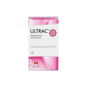 Ultrac 400mg caja 30 cápsulas | Vitau