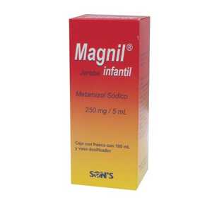Magnil Infantil 250mg/5ml caja con 1 frasco de 100ml jarabe | Vitau